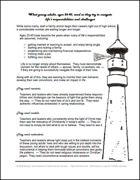 Adults Age Level Characteristics, Younger to Older Adulthood – Ministry ...