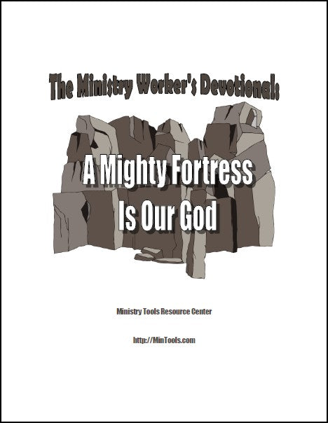Ministry Workers Resources: Reflect on the Character of God – Ministry ...