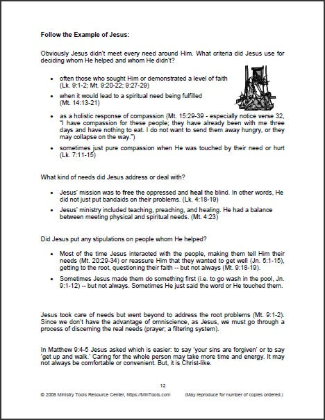 People Helping Ministry Manual Download for Group of 25 – Ministry ...