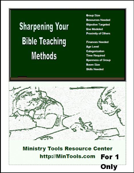Bible Teaching Methods List - Sharpening Methodology Skills – Ministry ...